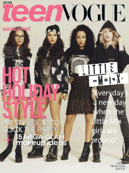 Spain Little Mix: Portada de Little Mix en la Teen Vogue Magazine